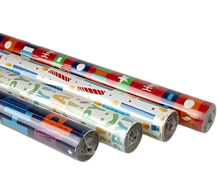 Buy AZ Décor Gift-Wrap 700Mmx1M Birthday Paper Gift Wrapper ...