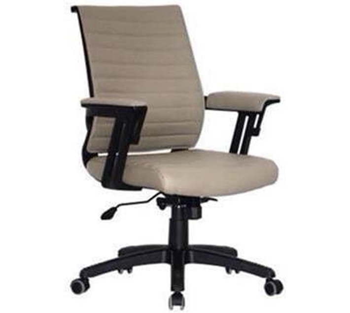 TOCC NYE-LG-MBOC Office Adjustable Arm Chair (Brown, Pre-assembled) | Makro