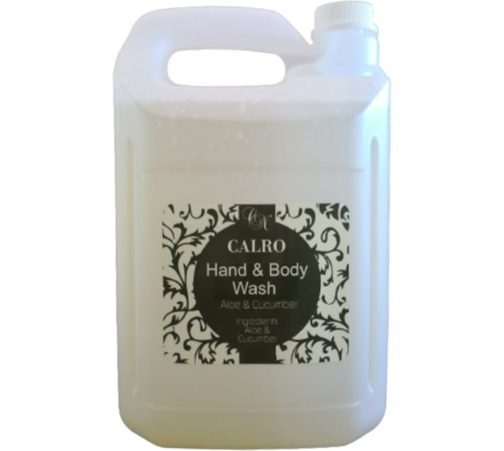 Buy Calro Hand & Body Wash Aloe & Cucumber Body Wash (5 L) in Bulk ...