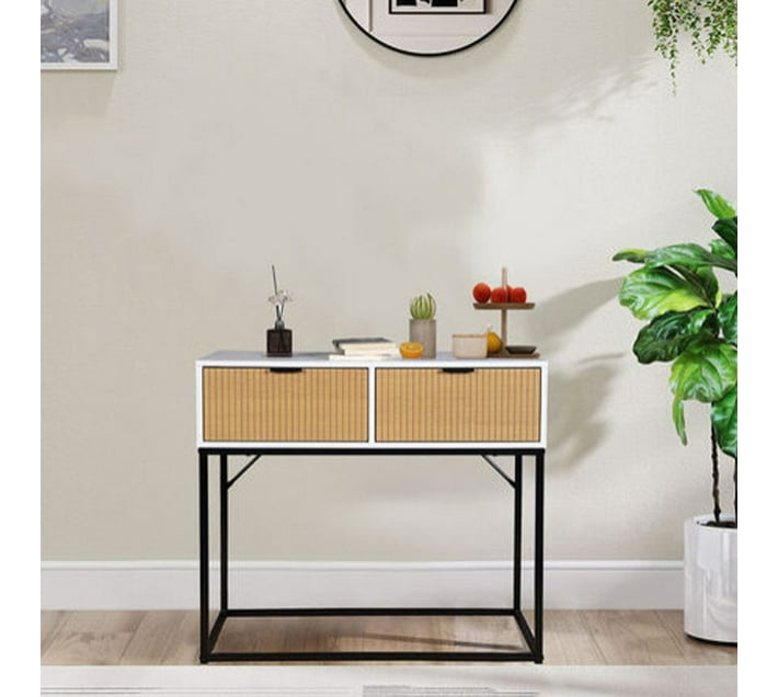 Designer Concepts Klara Console Table Engineered Wood Free Standing ...