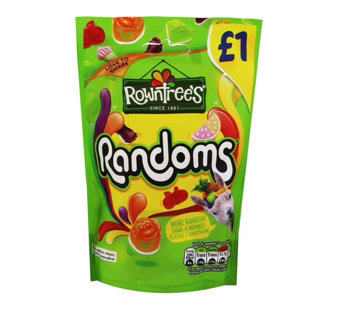 Someone’s in a Makro Rowntrees Gums & Jellies Randoms (9 x 150g) Mood