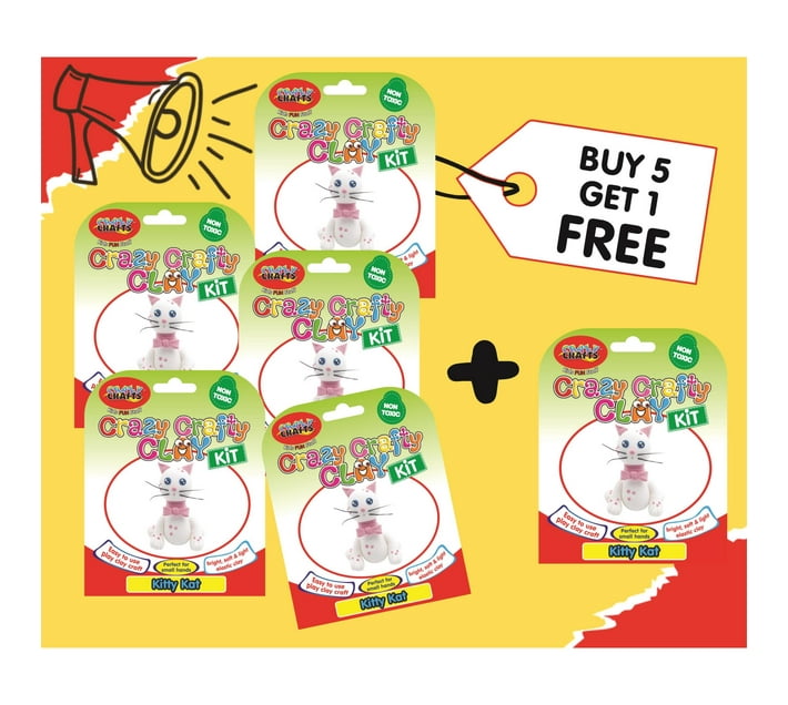 Someone’s in a Makro Clay - Crafty Clay Kit - Kitty Kat (Buy 5 get 1 ...