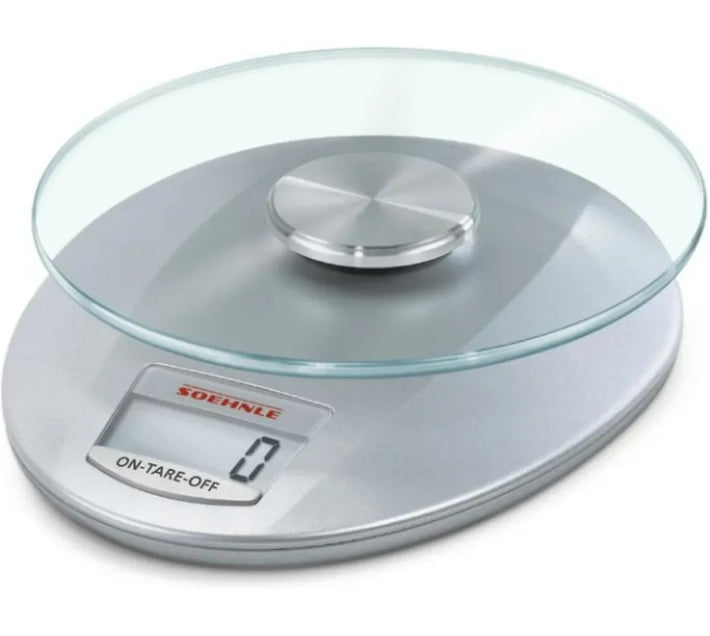 Soehnle Roma Digital Kitchen Weighing Scale (Silver, White) | Makro