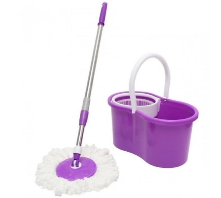 Someone’s in a Makro 360 Rotating Mop with Bucket - Purple Mood