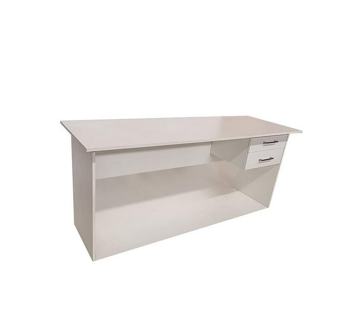 London 2 Drawer Desk 150cm - White | Makro
