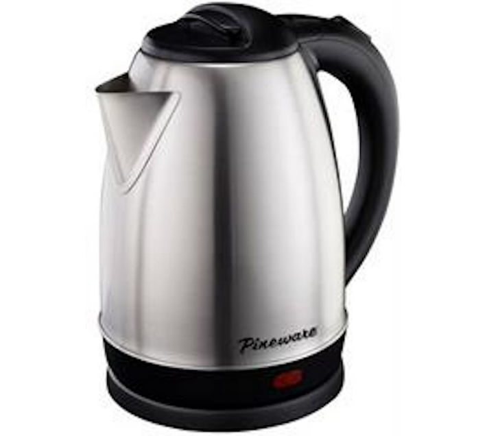 Pineware PSSK01 Electric Kettle (1.5 L, Silver, Black) | Makro
