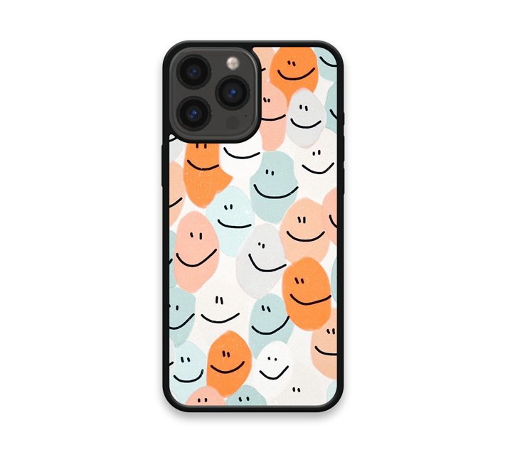 Caitscases TPU Fashion Covers - Apple iPhone 13 Pro Max (Pastel Smiley) | Makro