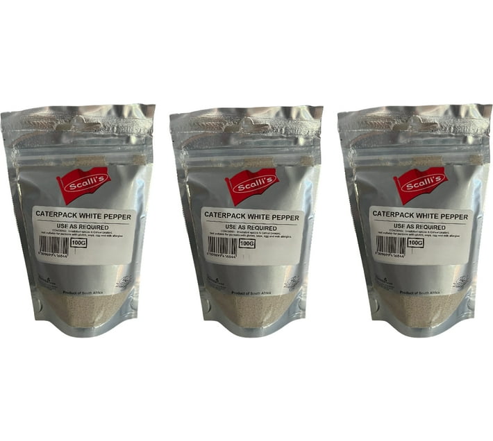 Scalli's CATERPACK WHITE PEPPER (3 x 100 g) | Makro