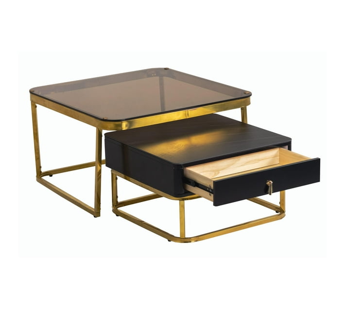 Someone’s in a Makro Designer Concepts Tori Nesting Coffee Table- Black ...