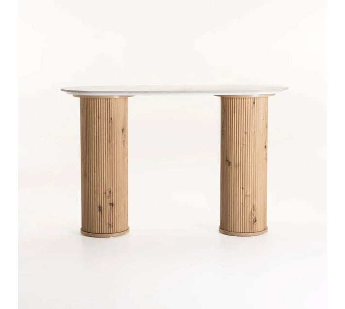 VIVIDITTO LELLES 120cm STONE TOP CONSOLE Ceramic Free Standing ...