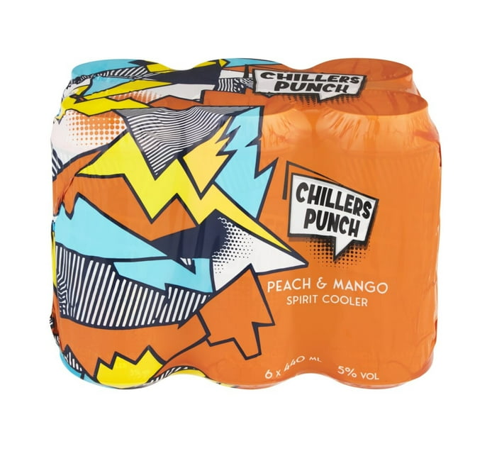 Buy Chillers Punch Peach And Punch (6 x 440ml) in Bulk | Makro Business
