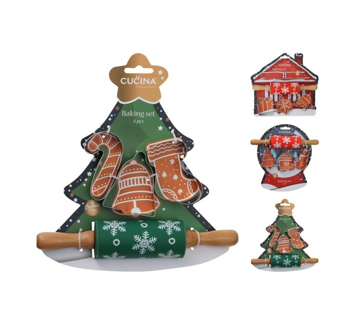 Excellent Houseware Xmas Baking Set | Makro