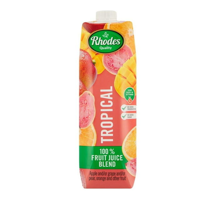 Rhodes RHODES FRUIT JUICE 100% 1LT, TROPICAL (1LT) | Makro