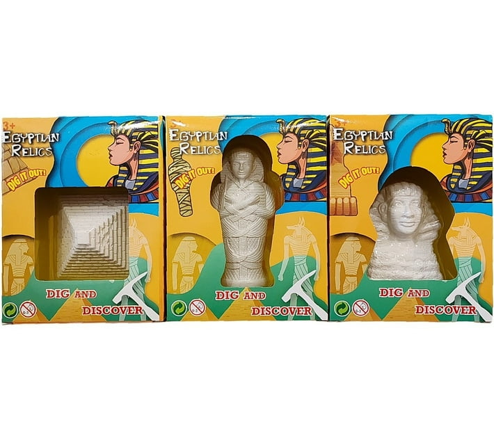Umlozi Egypt Dig & Discover - 3 Pack Molding & Sculpture Kit Art and ...