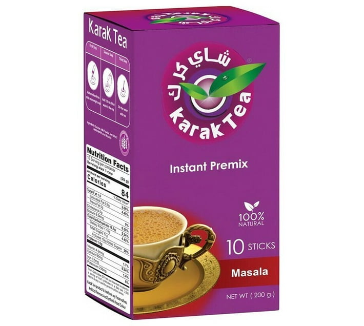 Karak Tea Masala Tea Premix Instant Tea Box (10 x 10 Sachets) | Makro