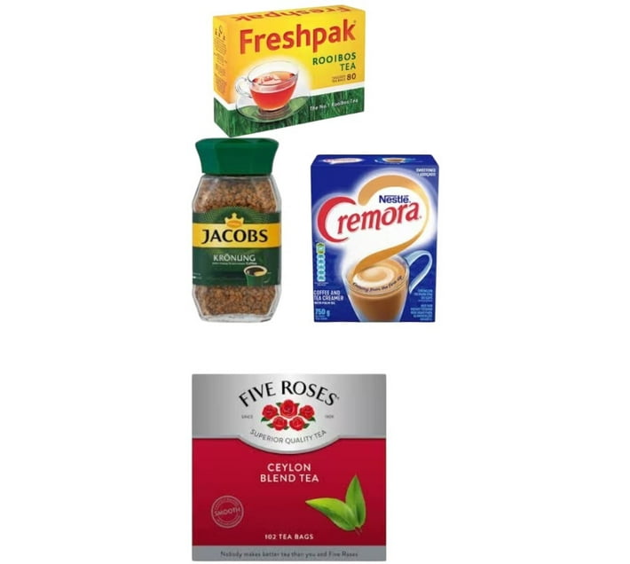 freshpack breakfast combo with tea or coffee and milk Rooibos Tea Box ...