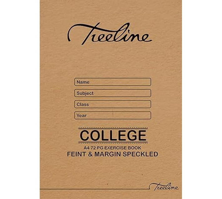 Buy Treeline College Exercise Books 72 pg Examination Pad (Set of 10 ...