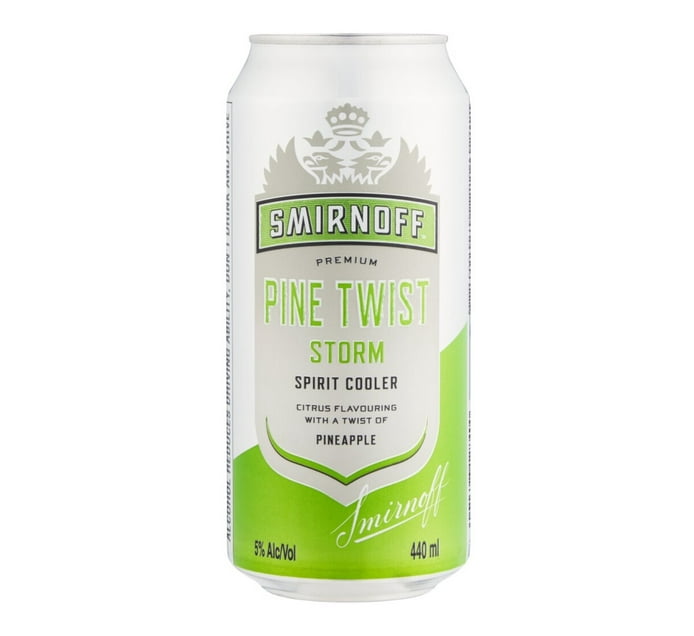 Smirnoff Storm Pine Twist Can (6 x 440ML) | Makro