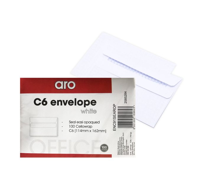 Someone’s in a Makro ARO C6 Seal Easi Envelopes White 100-Pack Mood