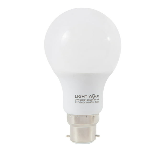 Lightworx 7 W LED A60 BC CW | Makro
