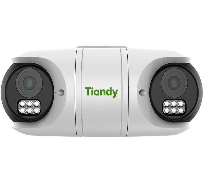 TIANDY Omni Spark Dual Lens Ip 2.8mm Outdoor Security Camera with IP Connectivity (Compatible ...