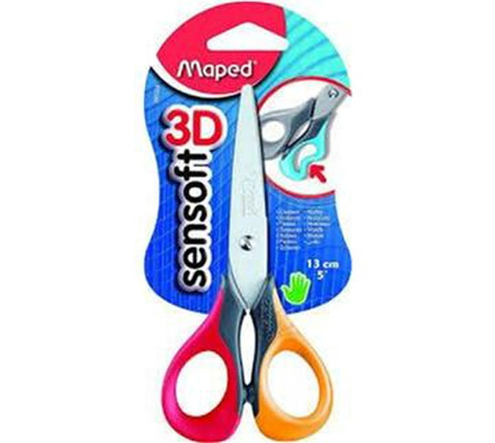 Someone’s in a Makro Maped Sensoft 3D Scissors 13 cm Red Yellow Mood
