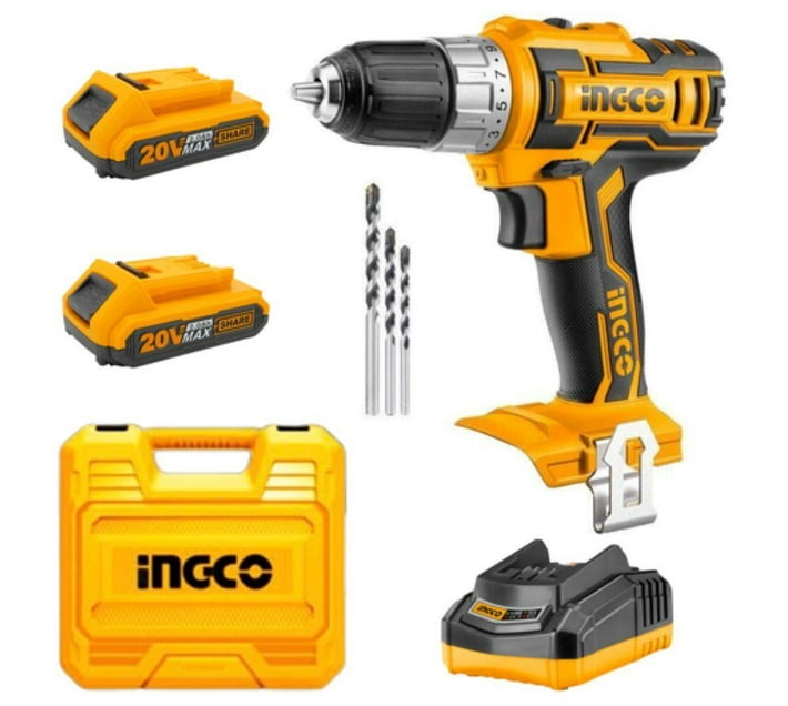 Someone’s in a Makro Ingco Cordless Impact Drill Li-Ion 20V with Carry ...