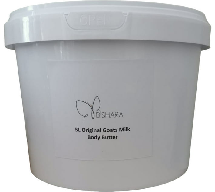 Bishara Cosmetics 5L Original Goats Milk Body Butter (5 L) | Makro