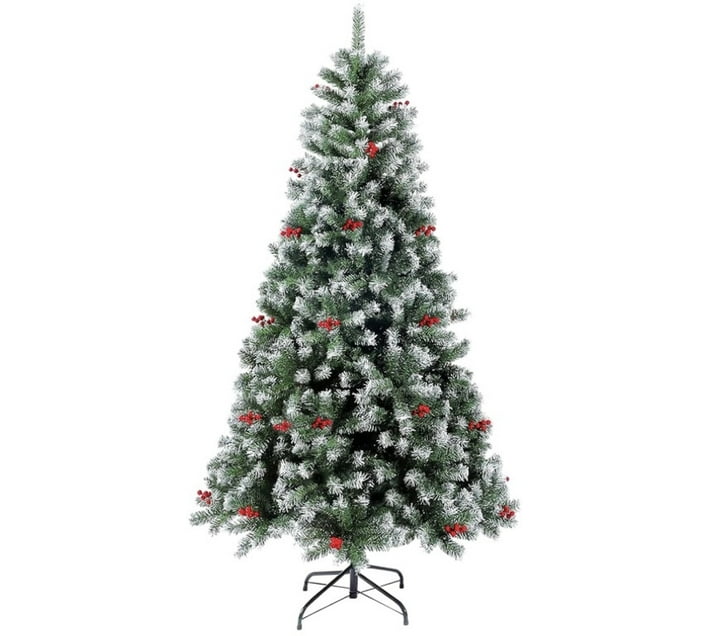 Buy Snowy N/A Artificial Christmas Tree (Green, Pine, 152 cm) in Bulk ...