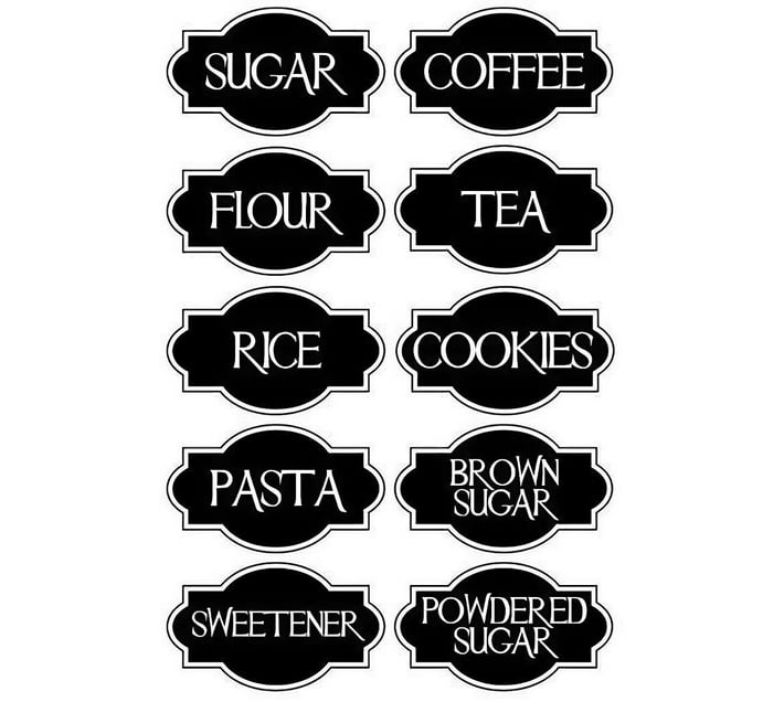 Someone’s in a Makro Kitchen Labels for Containers - Set of 10 Mood