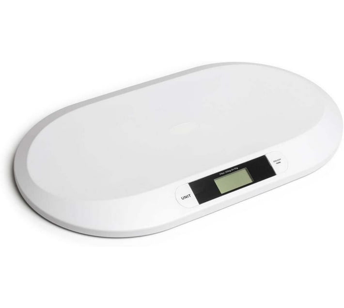LASA Infant Newborns Digital Baby Weighing Scale (White) | Makro