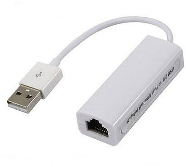 Nextek USB 2.0 TO LAN CONVERTER USB Adaptor (White) | Makro