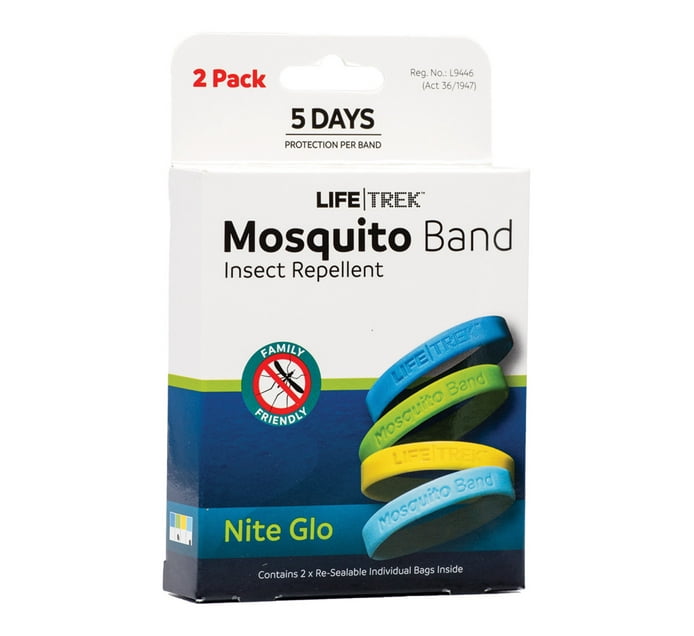 Someone’s in a Makro Lifetrek Glow-in-the-Dark Mosquito Bands 2-Pack Mood