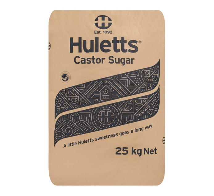 Buy Huletts Castor Sugar (1 x 25kg) in Bulk | Makro Business