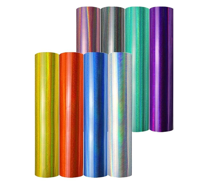 Someone’s in a Makro Holographic Shimmer Sticker Vinyl 8pc 30x30cm + 1m ...