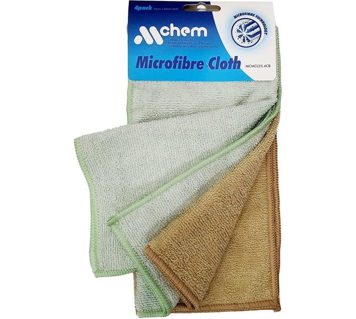 MChem Wet and Dry Microfiber Cleaning Cloth (4 Units) | Makro