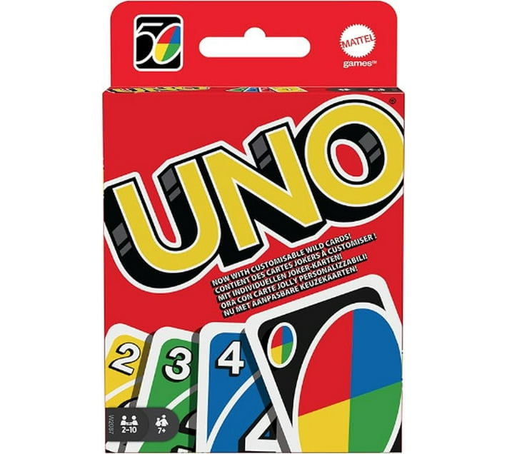 Greenwood Dynamic UNO Classic Paper Social Skills Card Game (Red) | Makro