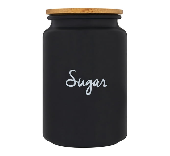 O2 Sugar Cannister CHARCOAL GREY | Makro