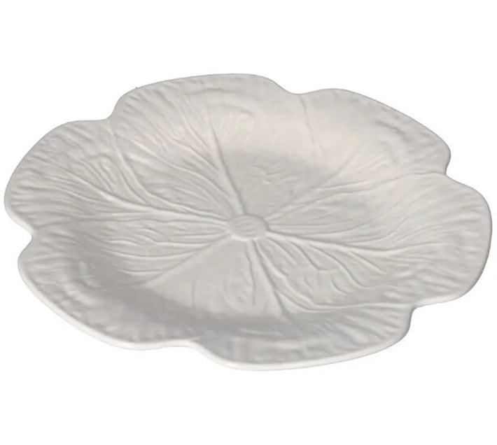 EverythingMART Pack of 5 Ceramic CD5: 5 pcs Cabbage leaf design plates ...