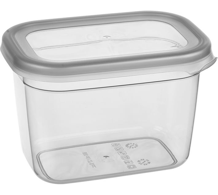 Foly Life Plastic Utility Container - 800 ml (Grey) | Makro