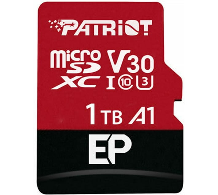 Patriot EP MicroSDXC 90 MB/s Memory Card (With Adapter) | Makro