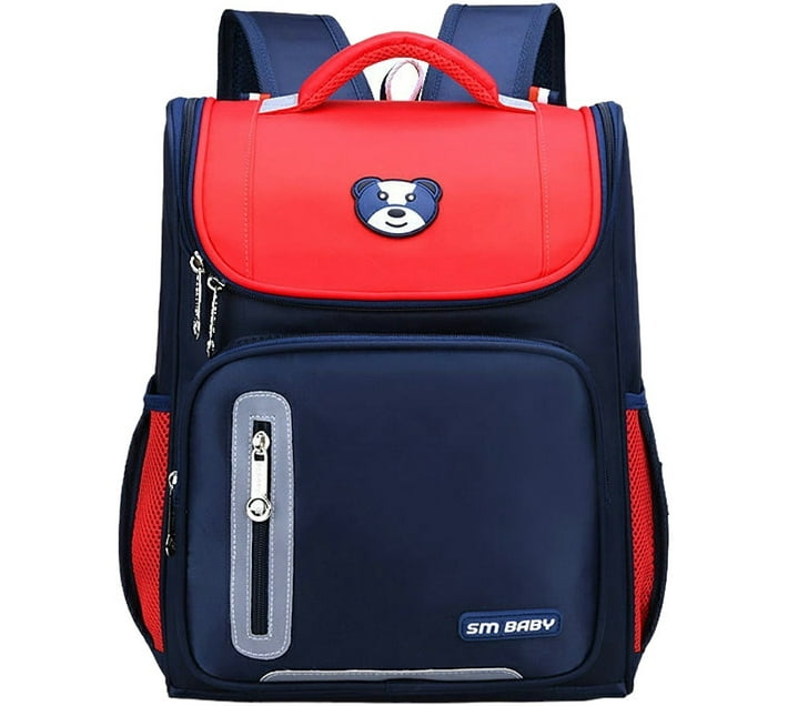 sm baby School Bags with Reflectors 15 ml Backpack (Black) | Makro