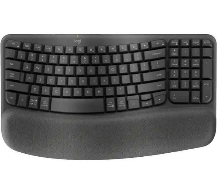 Logitech van.waveergo Wireless Multi-device Keyboard (Black) | Makro
