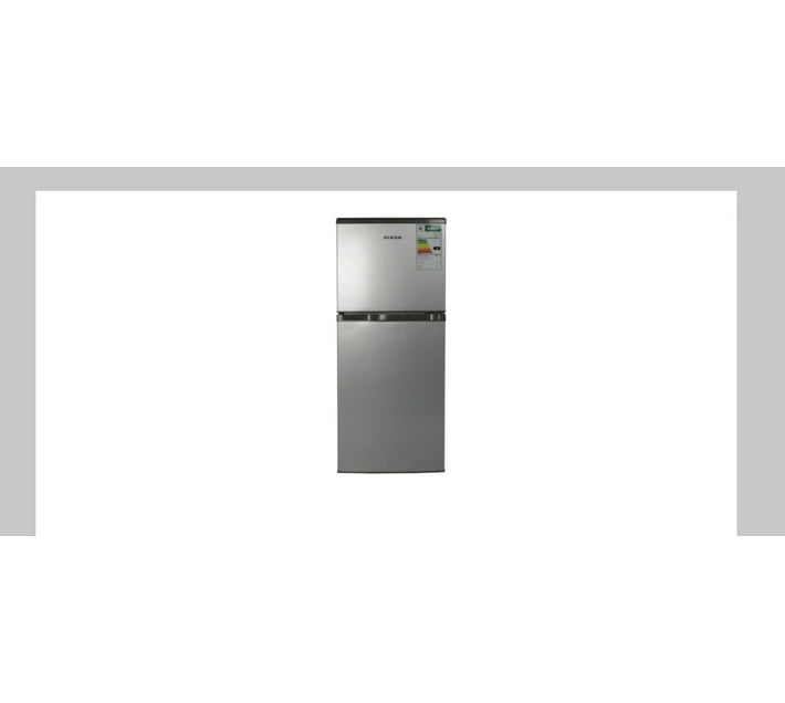 Buy Dixon 112 L Double Door Top Mount Fridge (Grey, 112L Top Freezer ...