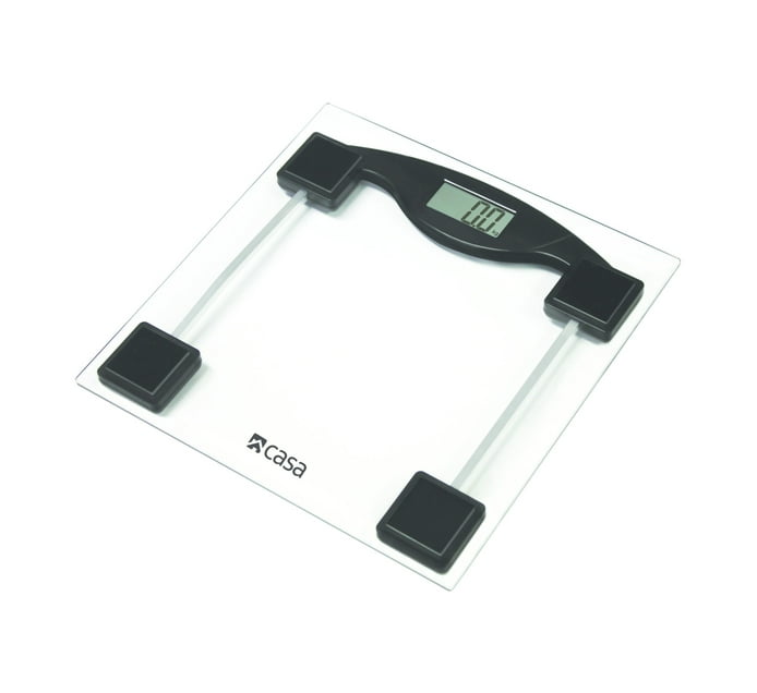 Casa Electronic Glass Bathroom Scale | Makro