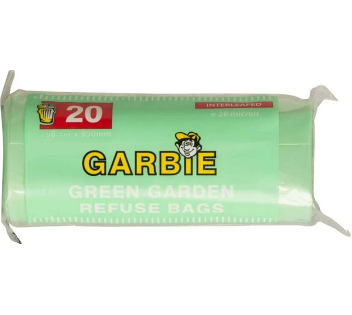 Buy Garbie Garden Refuse Bag Jumbo 1 L Garbage Bag Pack of 20 (20 Bag ...