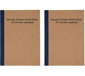 RBE S6058 -2 Firearm Permit Book 2's (1 Sets) | Makro