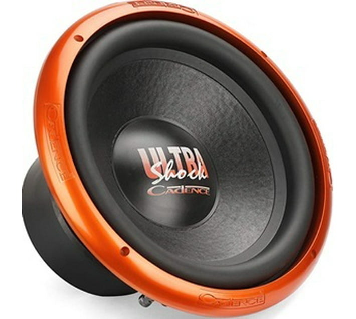 Cadence US12D4 Subwoofer Rear Deck Mounted Round Car Speaker (1500 W ...