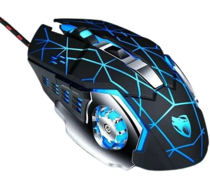 Buy T-Wolf V6 Game Mouse Wired Gaming Mouse (USB 2.0, Black) in Bulk ...