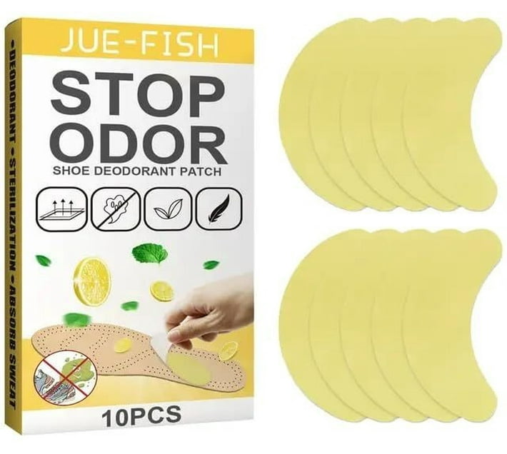 lilhe JUE-FISH- STOP ODOR Shoe Deodorant Patch Deodorant Stick - For ...